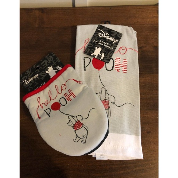 Disney | Kitchen | Winnie The Pooh Oversized Mini Mitts T | Poshmark